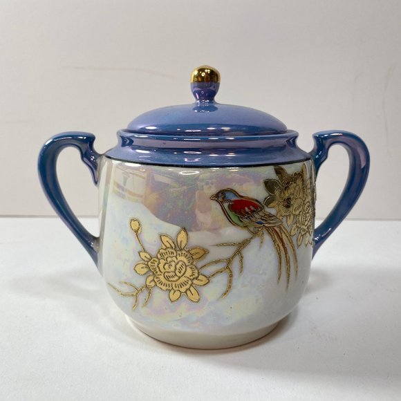 Noritake | Dining | Vintage Lusterware Noritake Sugar Bowl W Bird ...